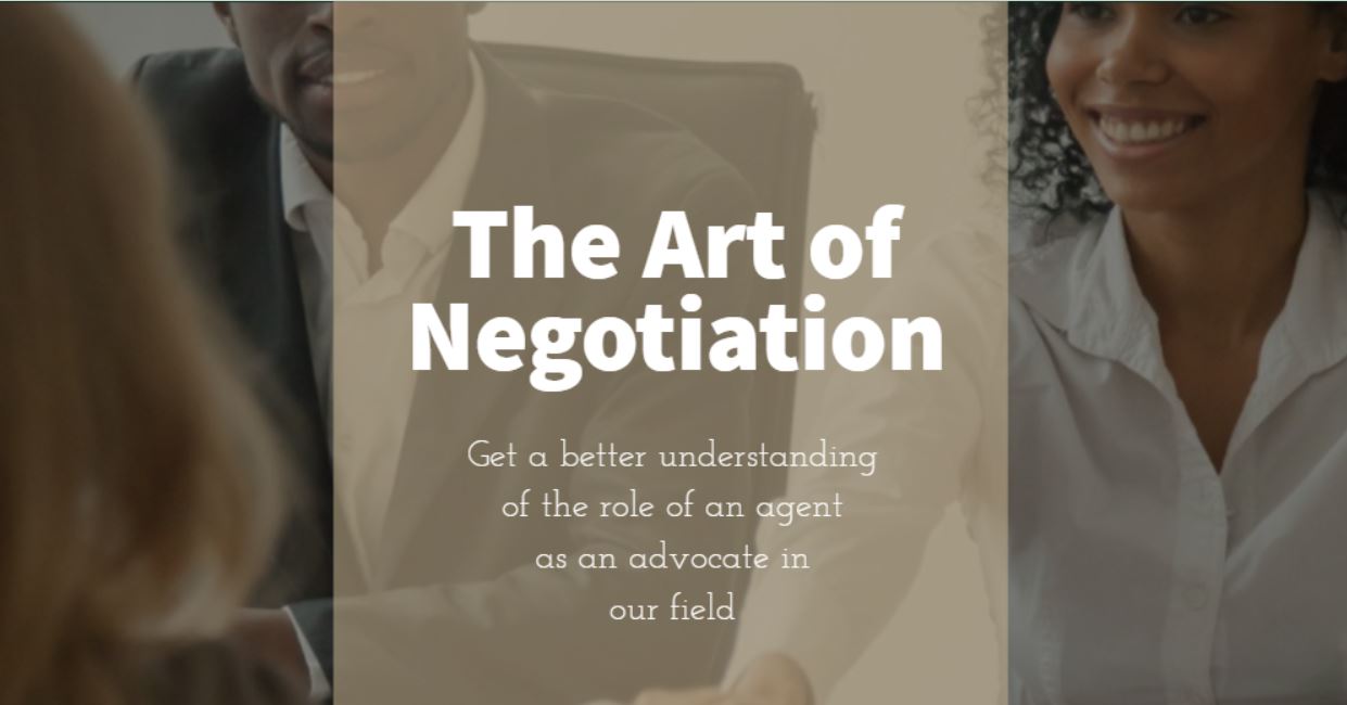The Art of Negotiation