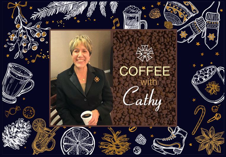 Coffee with Cathy via Zoom!